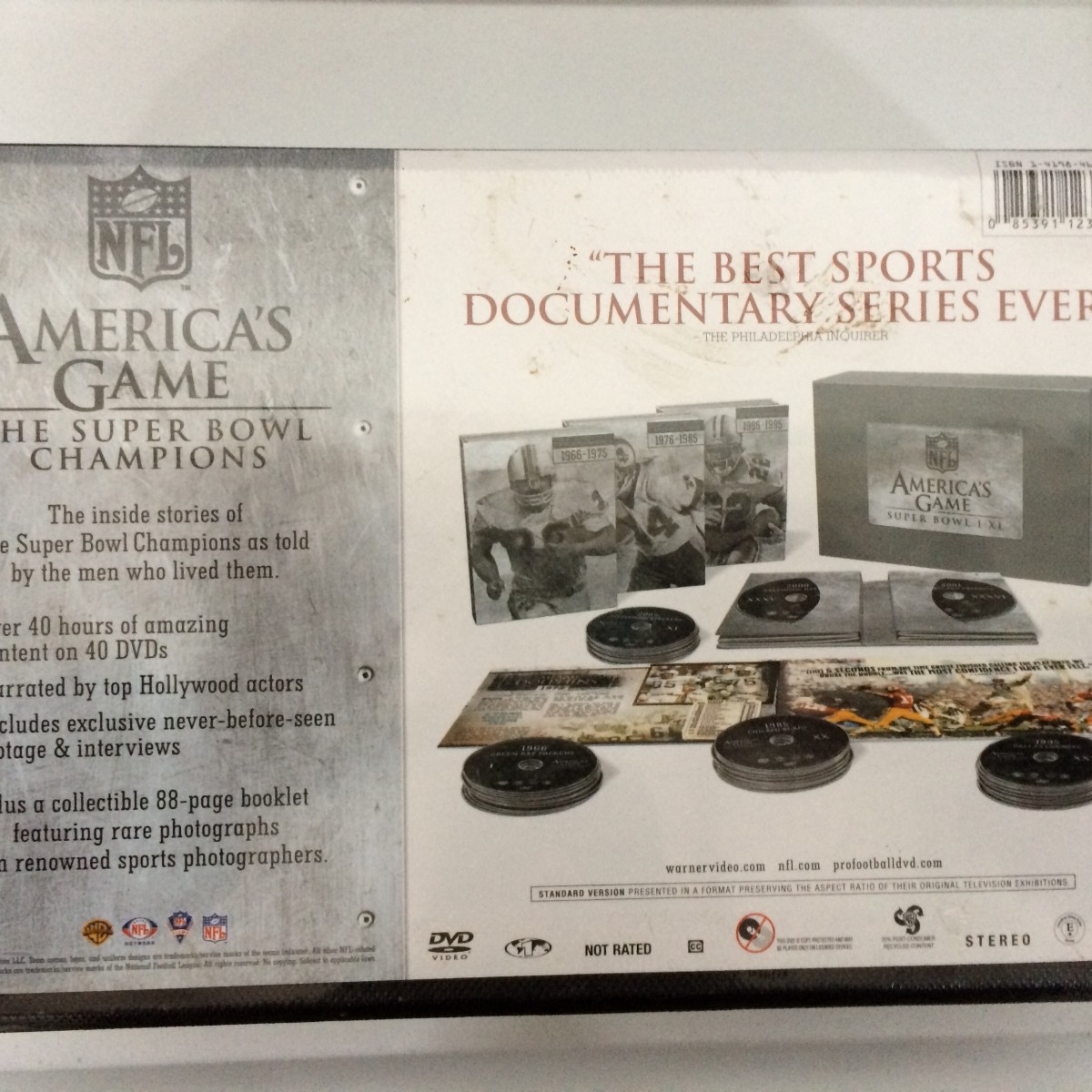 AMERICA's GAME History of the Super Bowl DVD set | Inventory ...